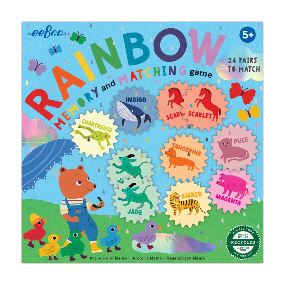 Memory Game - Rainbow | Honeysuckle Store Australia