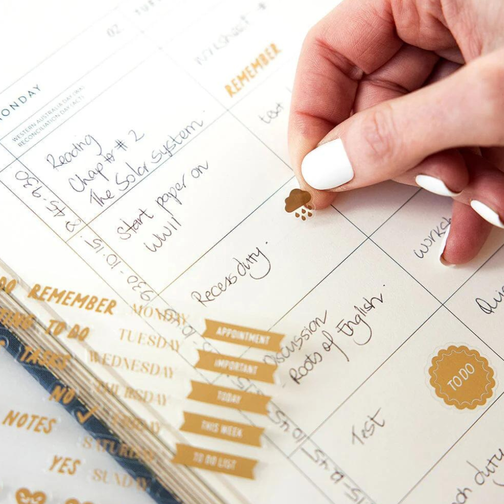 Planning Sticker Sheet | Honeysuckle Store Australia