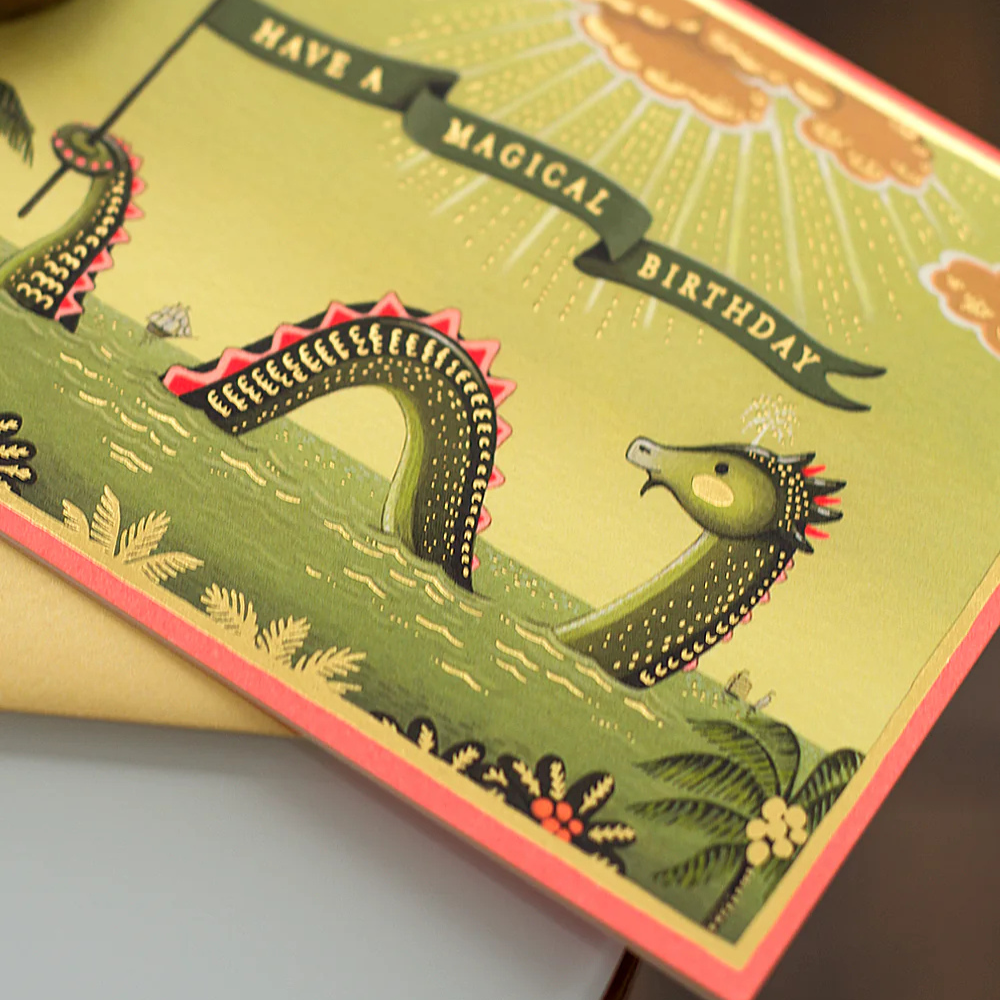 Sea Monster Card | Honeysuckle Store Australia