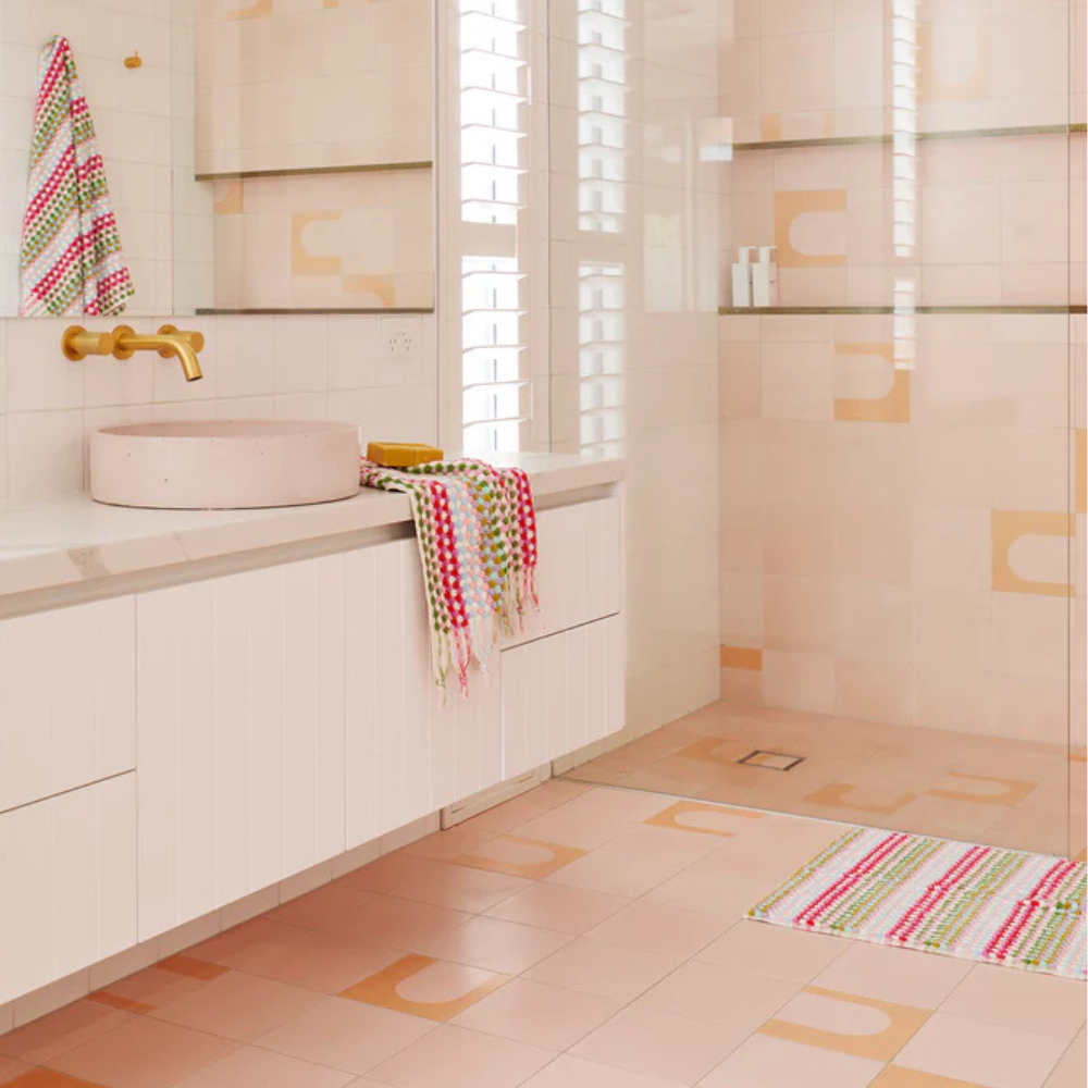 Turkish Bath Mat - Fun Spot | Honeysuckle Store Australia