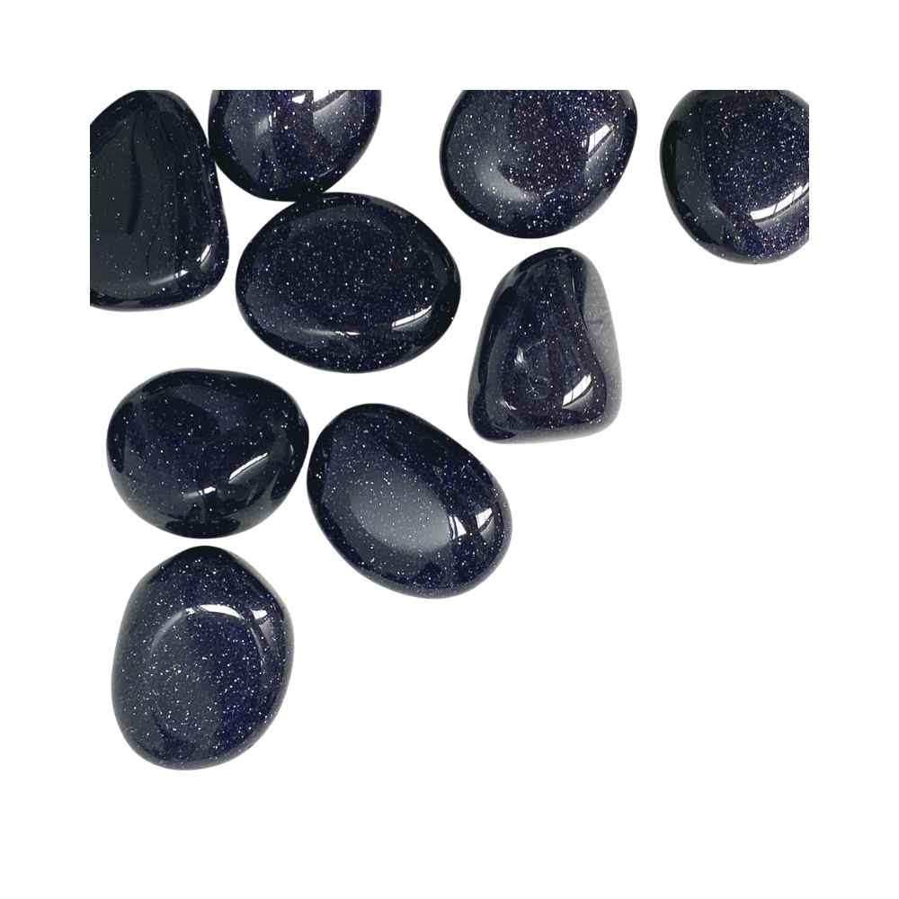 Tumbled Stone - Blue Goldstone | Honeysuckle Store Australia